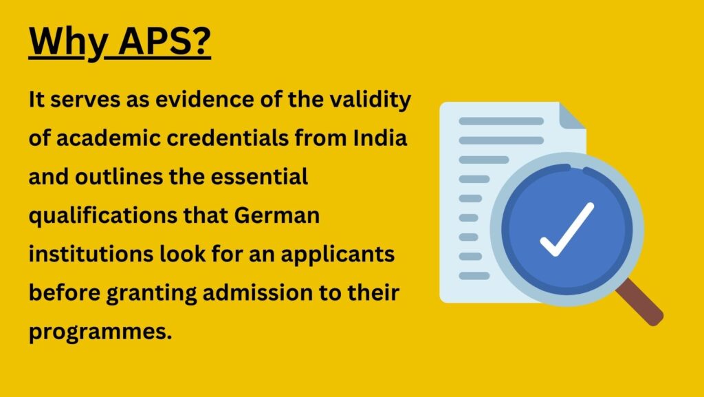APS Certificate Requirements for Indian Students